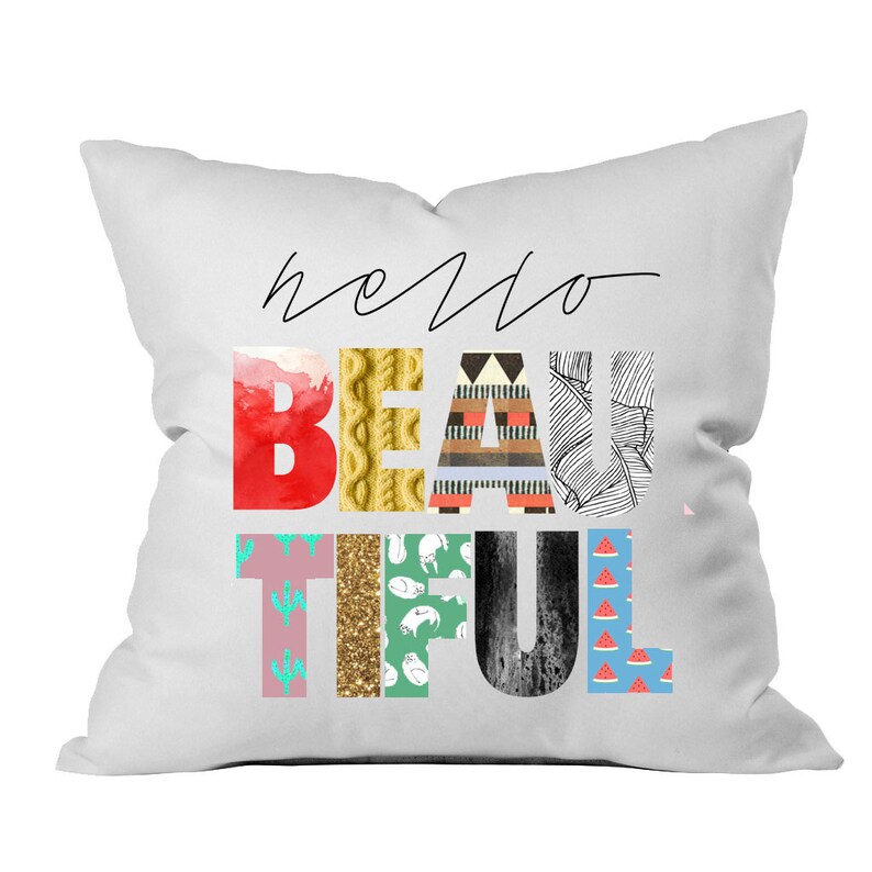 Hello Beautiful Throw Pillow Case Good Morning Gorgeous Pillow - Etsy