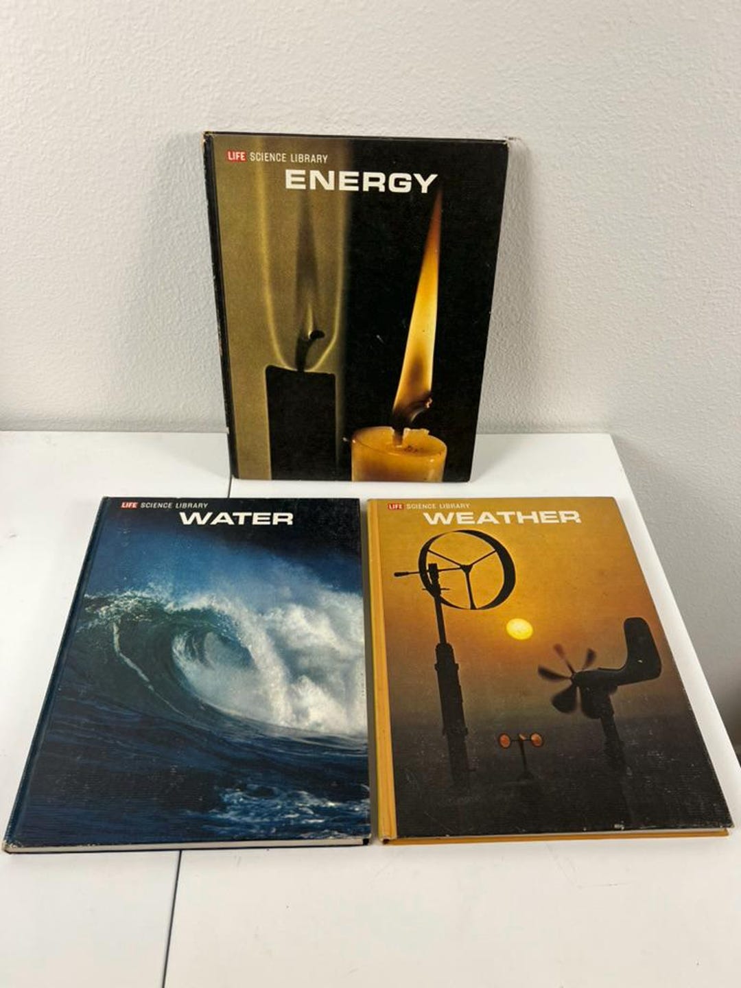 Vintage LIFE Science Library Books Set, Energy Water Weather, 1960s ...