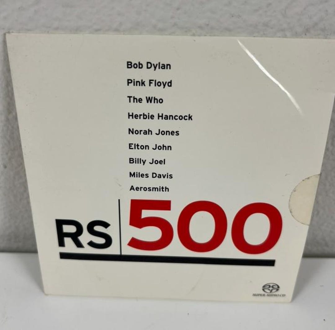RS500 Super Audio CD Sampler 2003 • SACD Promo Disc • Audiophile Music ...