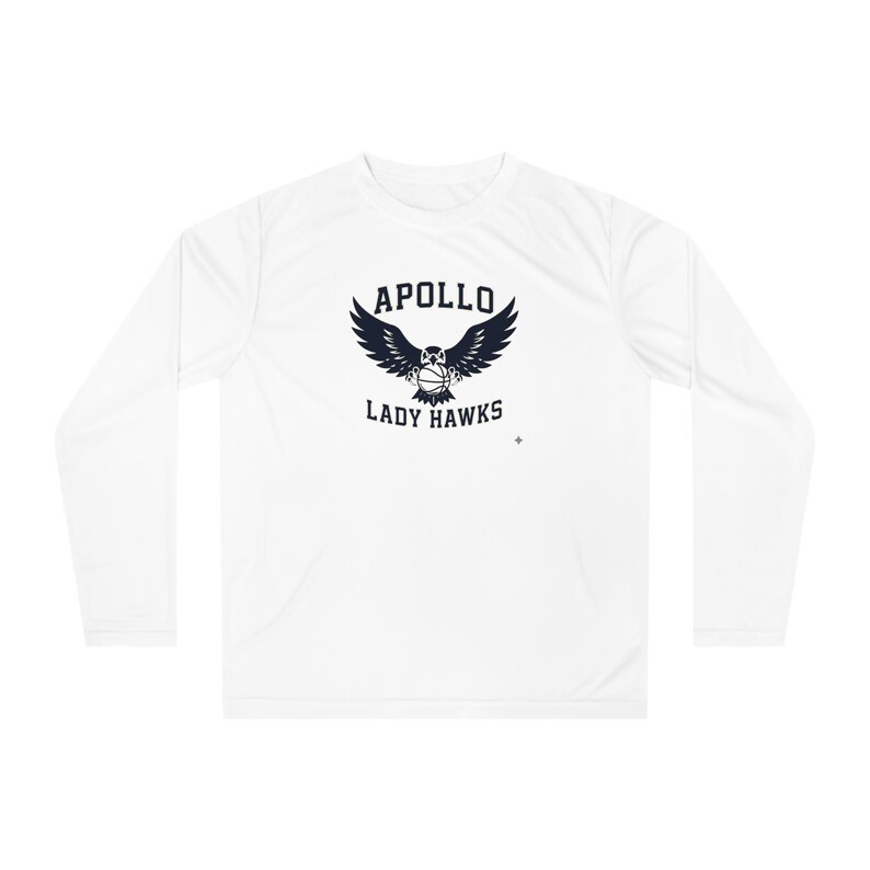 Apollo Lady Hawks Hawk Logo Long Sleeve Shirt | Performance Sports Team ...