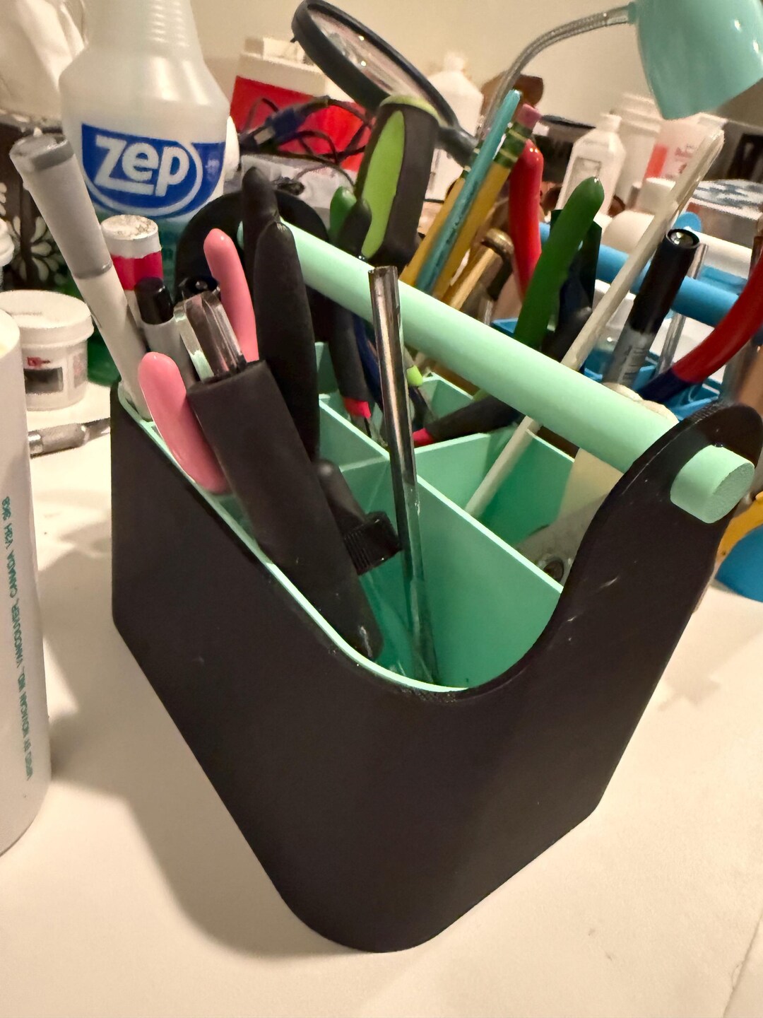 Craft Caddy, Crafting Tool Box, Cricut Tool Organizer, Scrapbooking ...