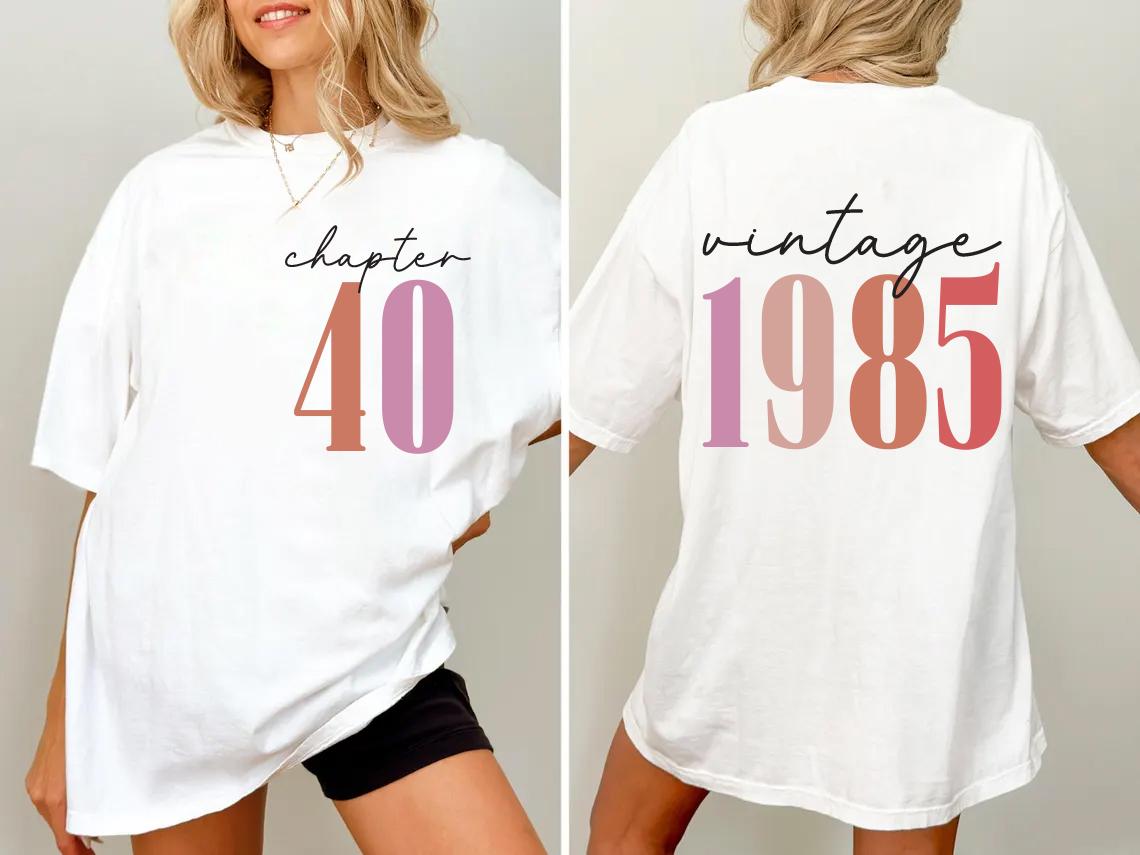 Chapter 40 Svg, Vintage 1985, Chapter 40 Png, Birthday Png, WTF Png ...