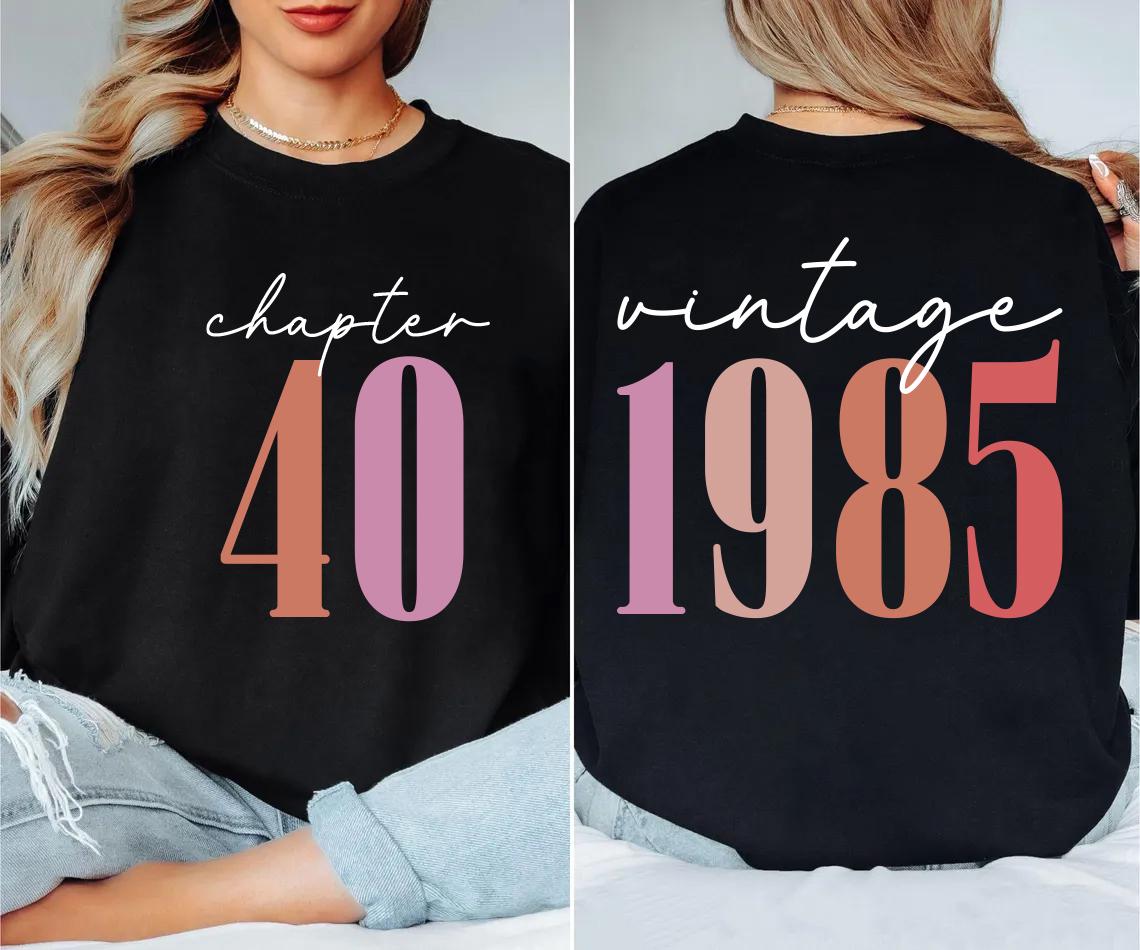 Chapter 40 Svg, Vintage 1985, Chapter 40 Png, Birthday Png, WTF Png ...