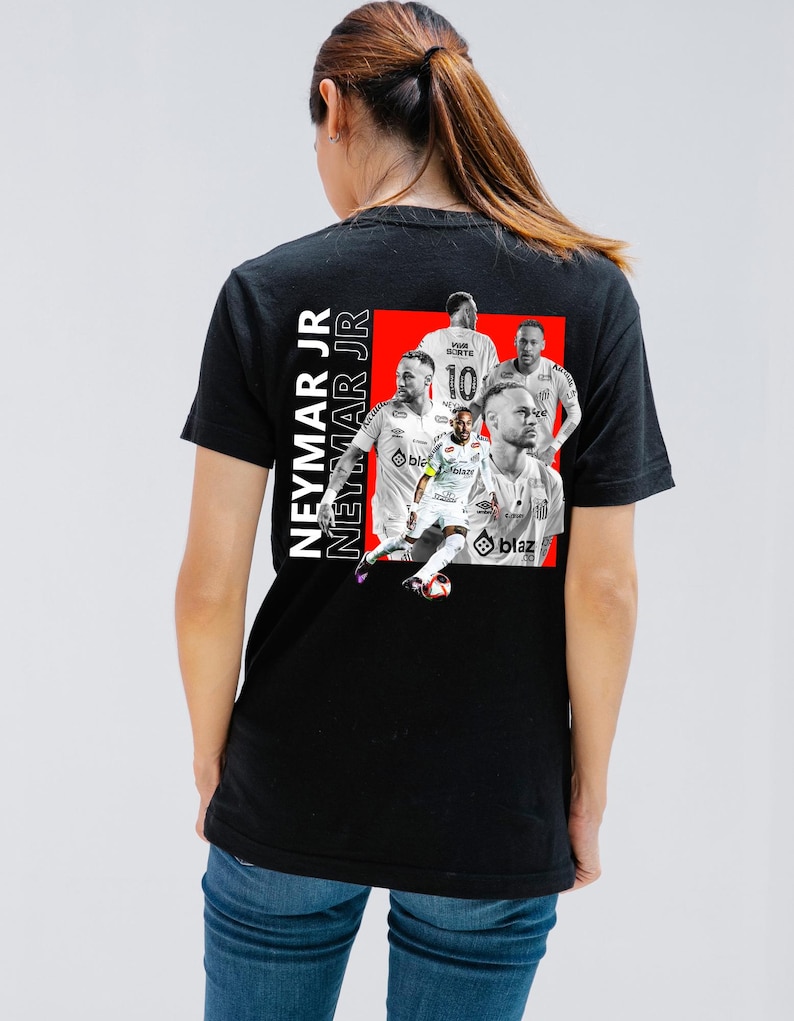 Neymar Soccer Graphic: PNG T-shirt Design (digital Download) - Etsy