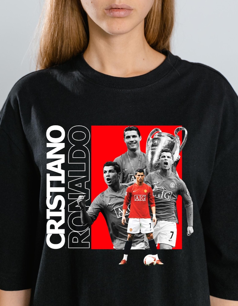 Cristiano Ronaldo Soccer Graphic: PNG Digital Download for T-shirts - Etsy