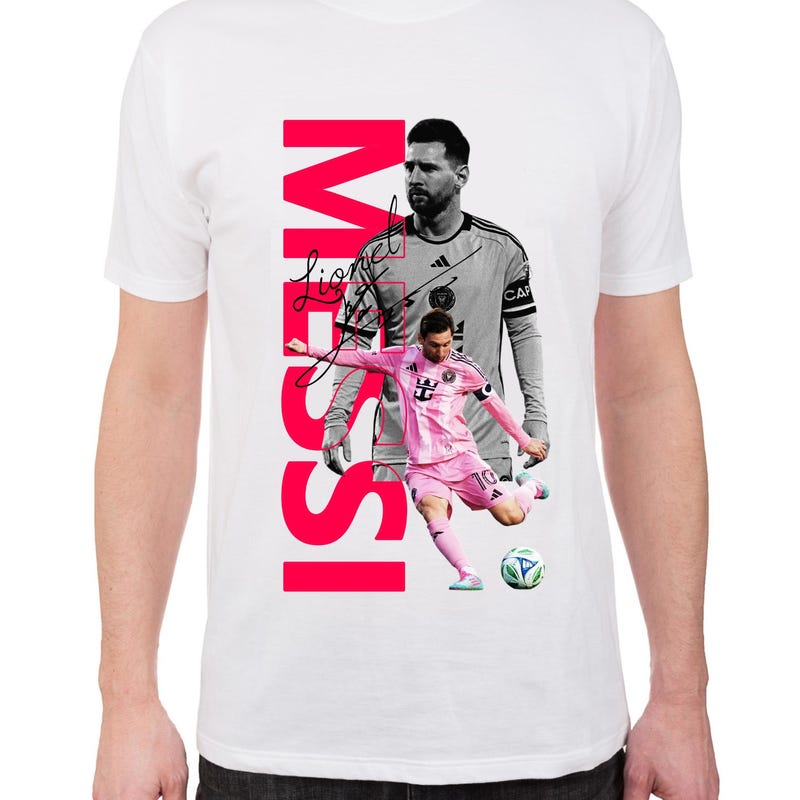Messi Shirt Template - Etsy UK
