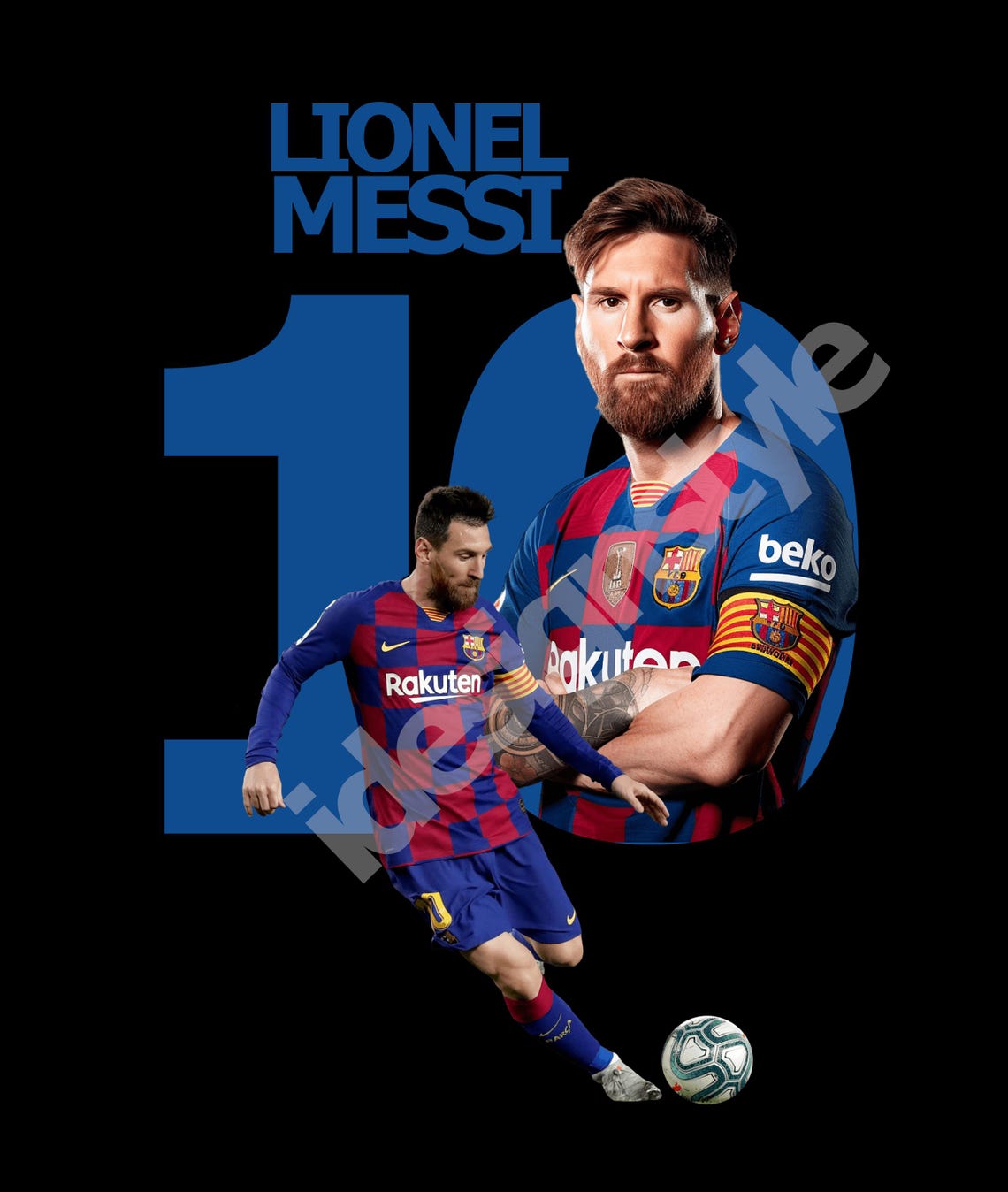 Lionel Messi Tshirt Design, Messi Soccer Graphic Tees, Soccer DTF ...