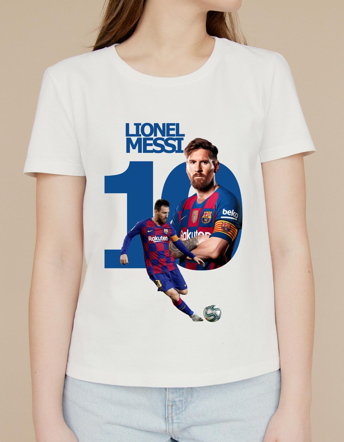 Lionel Messi Tshirt Design, Messi Soccer Graphic Tees, Soccer DTF ...