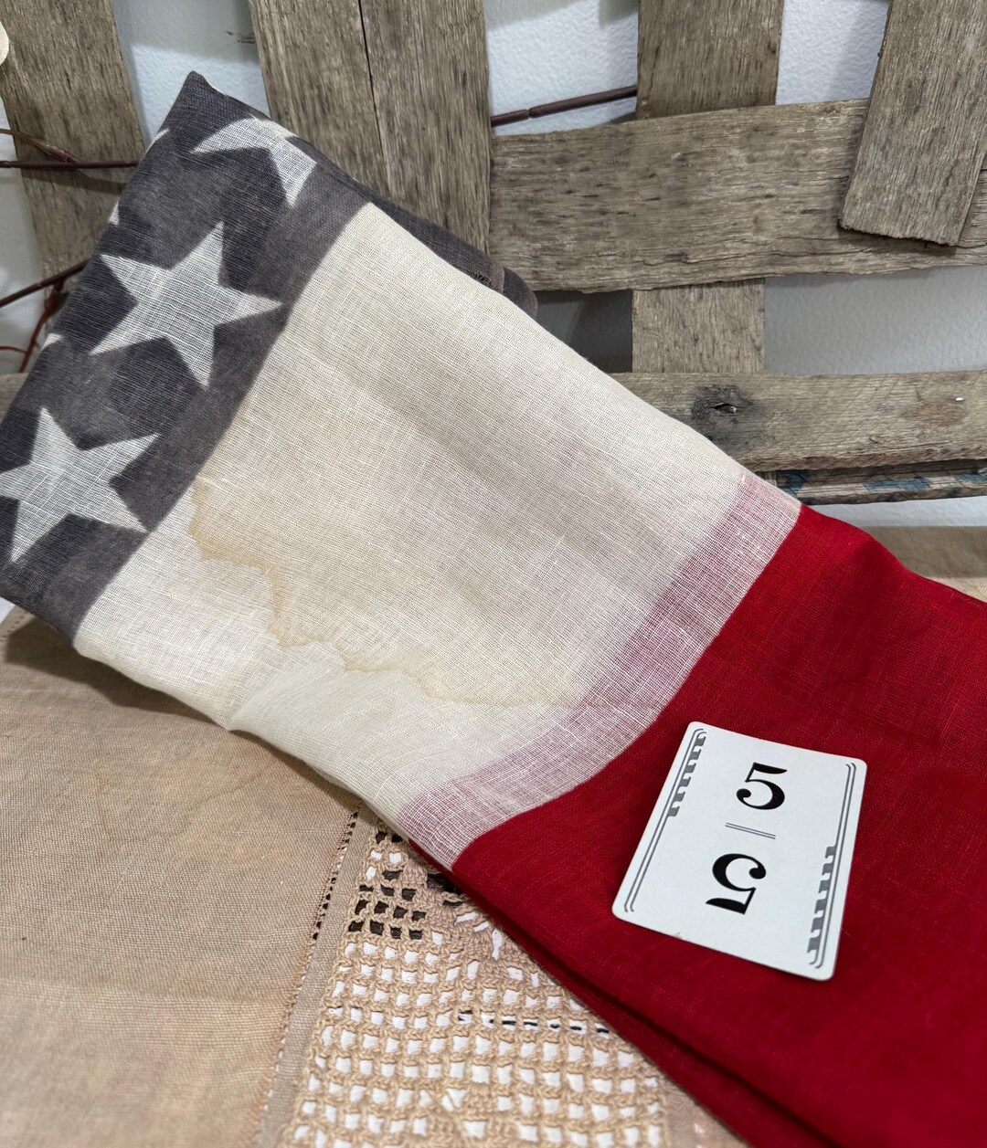 Beautiful Patriotic Bunting Fabric / Stars & Stripes / Flag Banner ...