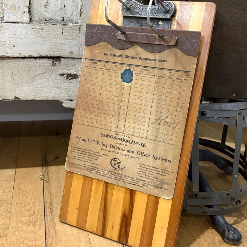 Vintage Clipboard - Etsy