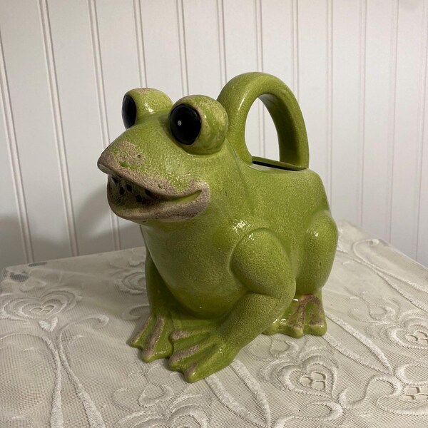 Frog Pitcher - Etsy