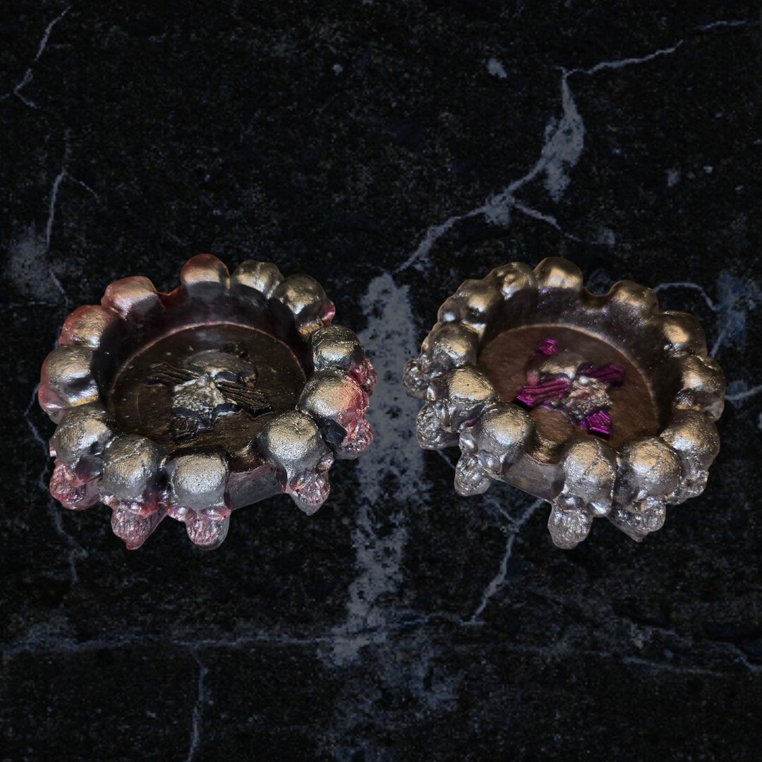 Unique Resin Skull Ash Trays - Etsy