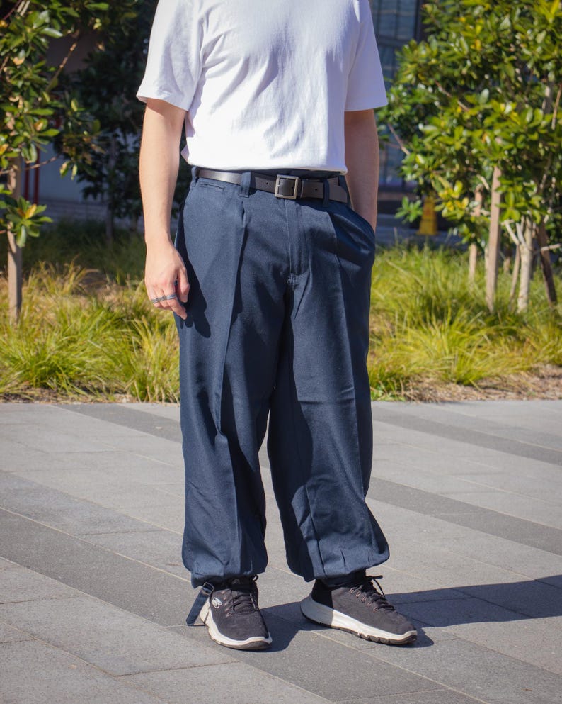 Tadaima Sanjo Navy Nikkapokka Pants, Nikka Pants, Tobi Pants, Tobi Shokunin, Japanese Workwear ...