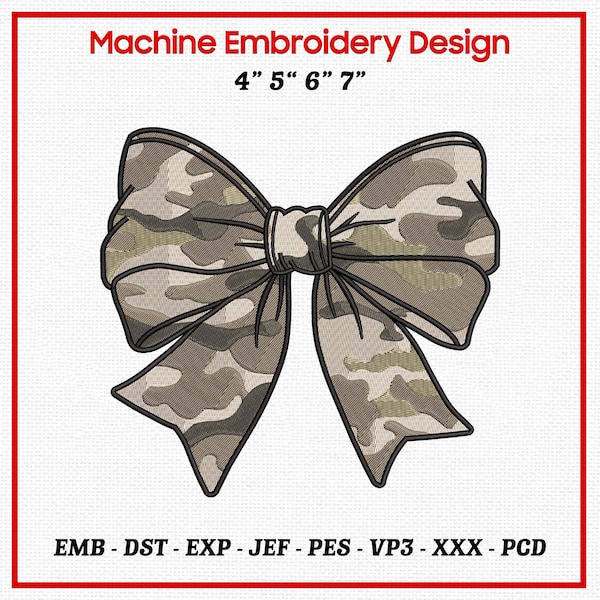 Camouflage Hair Bow - Etsy