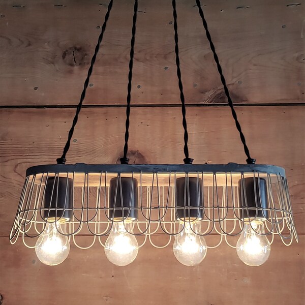 Light Fixture Basket - Etsy