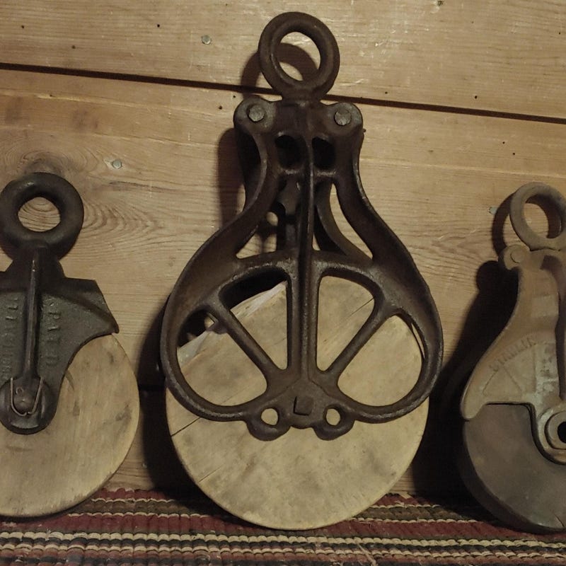 Iron Hay Trolley Pulley - Etsy