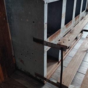Vintage Chicken Nesting Box-galvanized Hen Nesting Box-farmhouse Wall ...