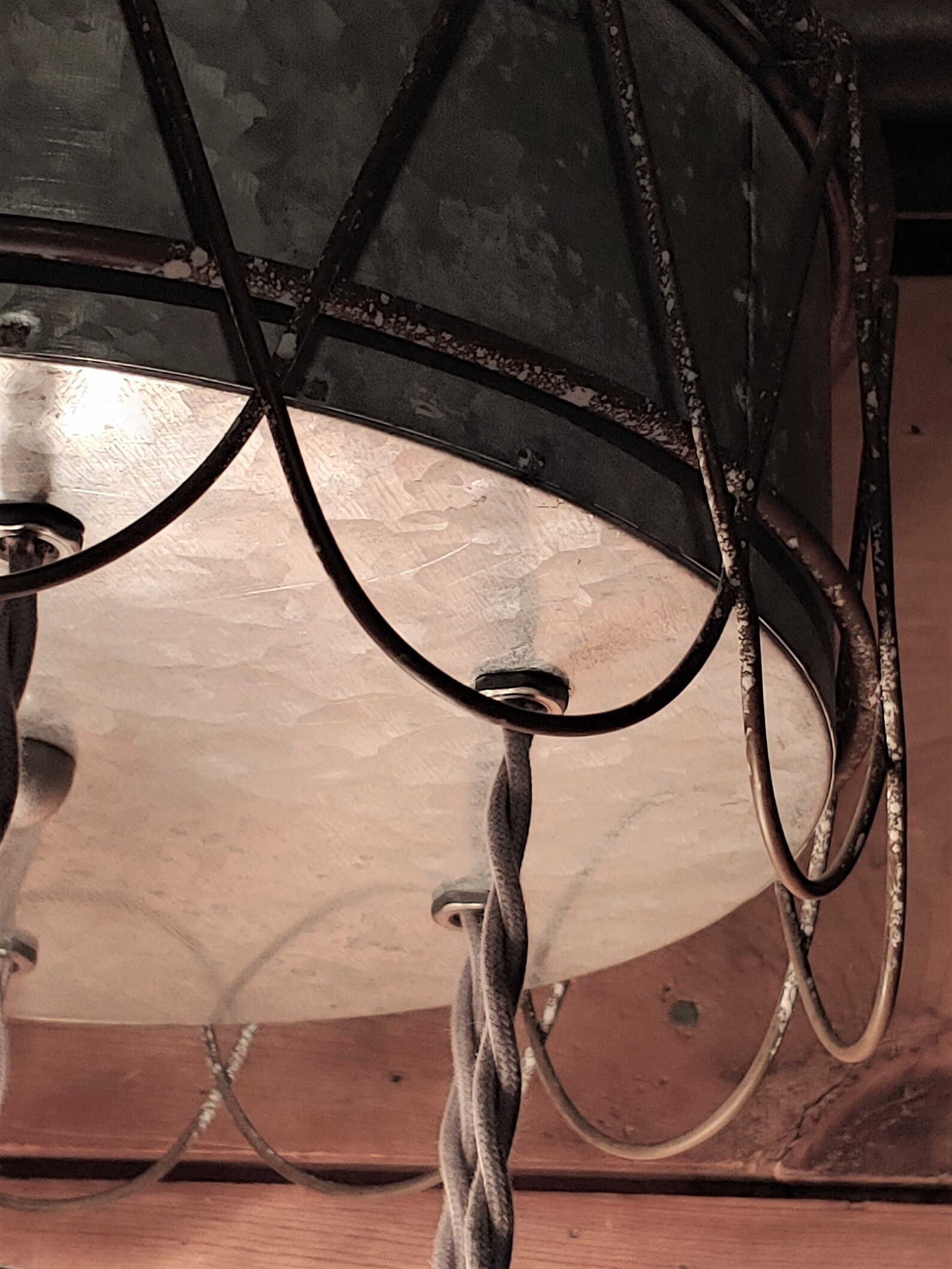 Rustic Basket Light Mason Jar Ceiling Light Metal Wire Basket - Etsy