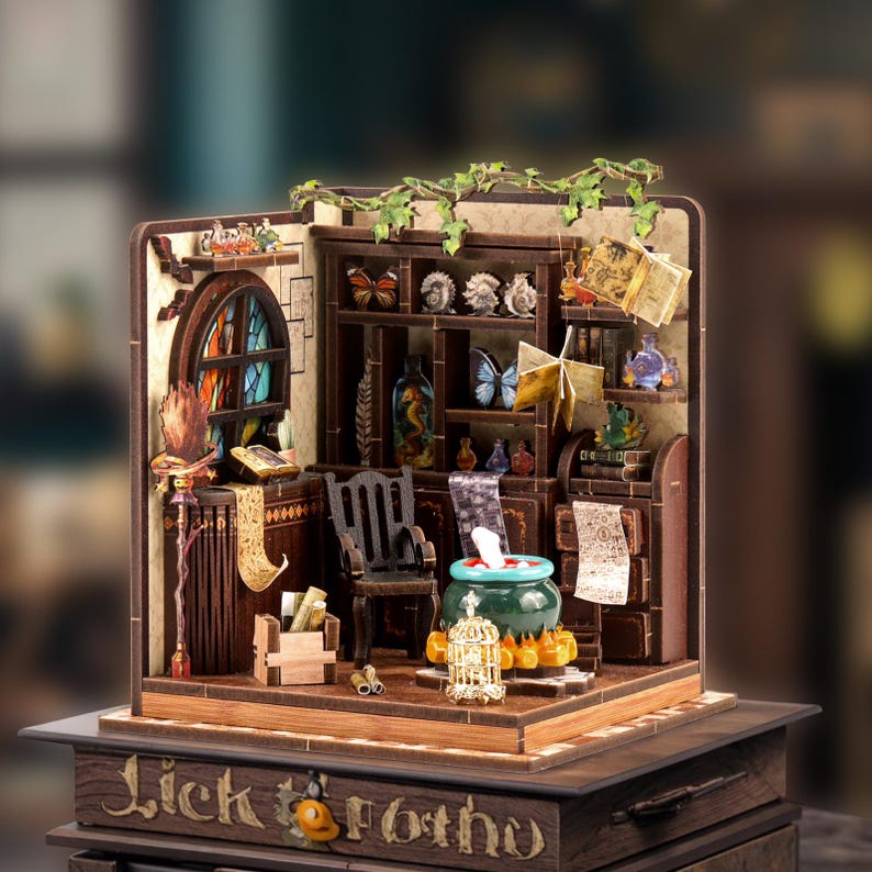 Magic Potion Workshop DIY Mini House Kit – Enchanting Craft for ...