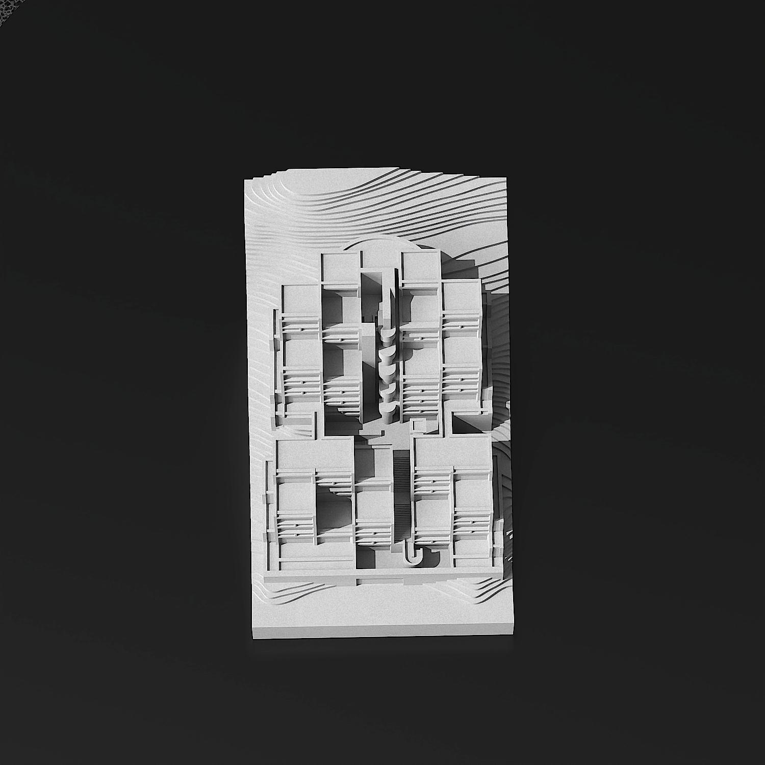Rokko Housing Cement Model – Tadao Ando Inspired Desk Decor - Etsy