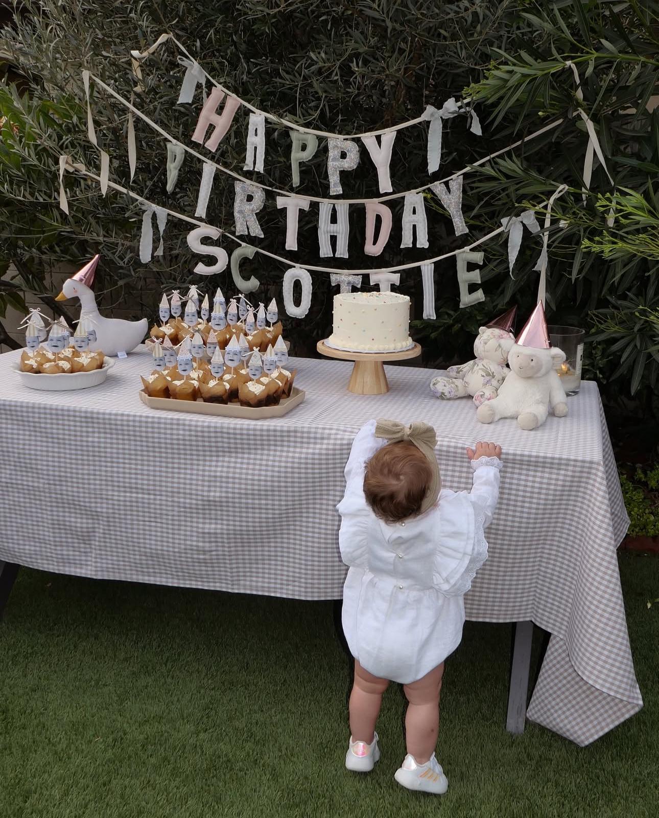 Fabric Birthday Garland | Heirloom Party Decoration | Personalized ...