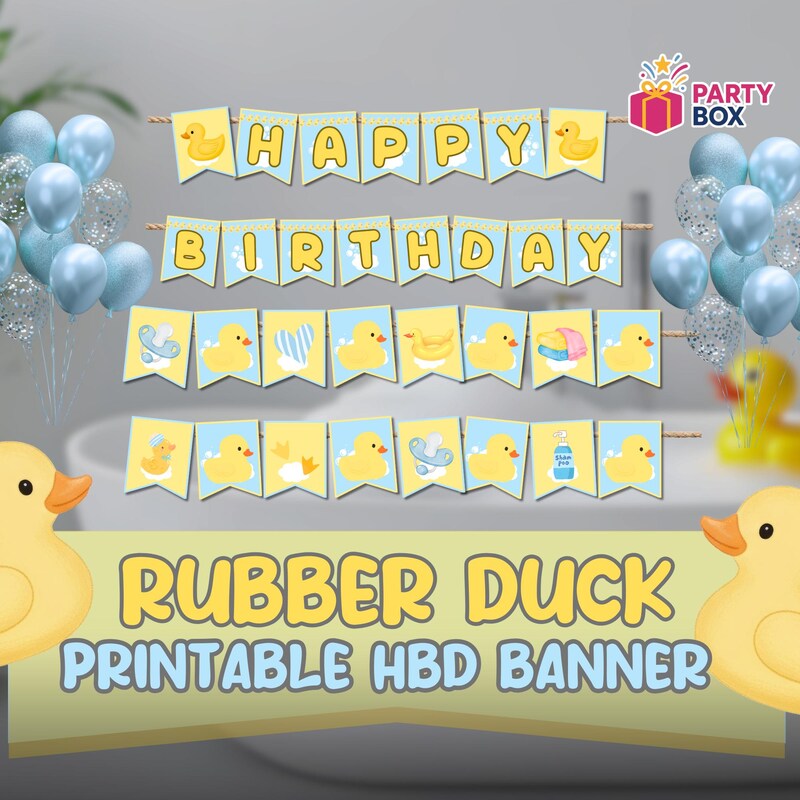Rubber Duck Banner - Etsy