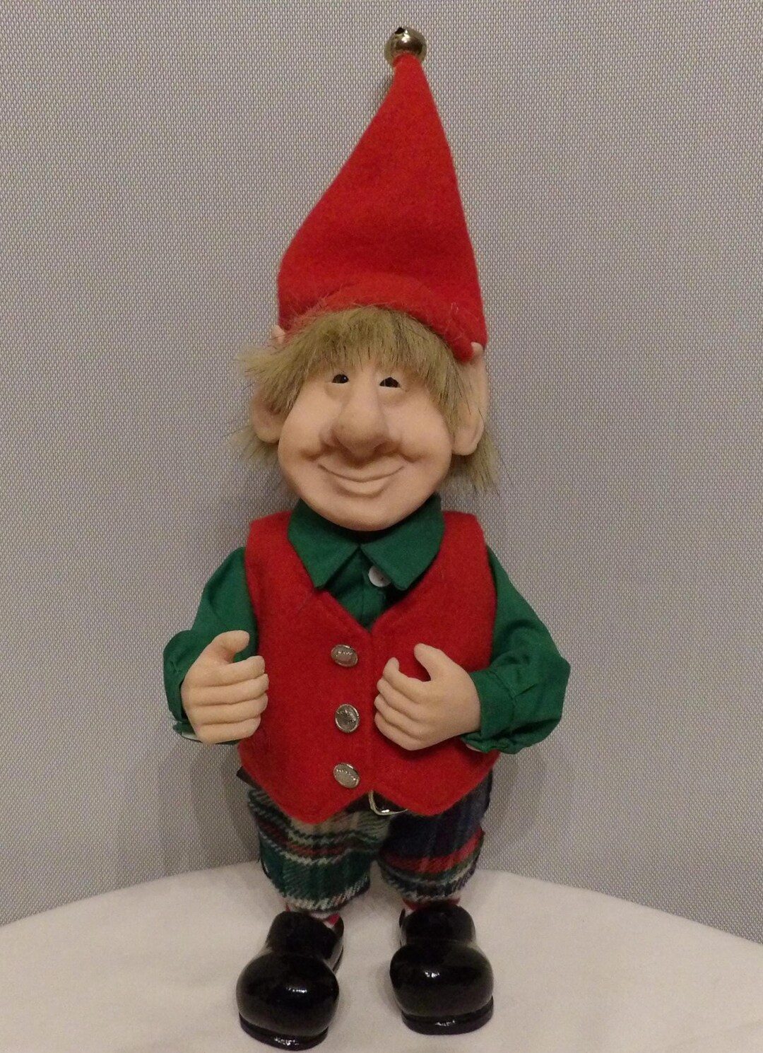 Zims the Elves Themselves Elf Hat With Bell Red Vest Plaid Pants 2000 ...