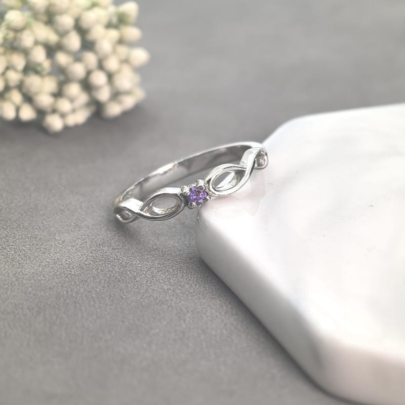 Infinity Symbol Ring - Etsy