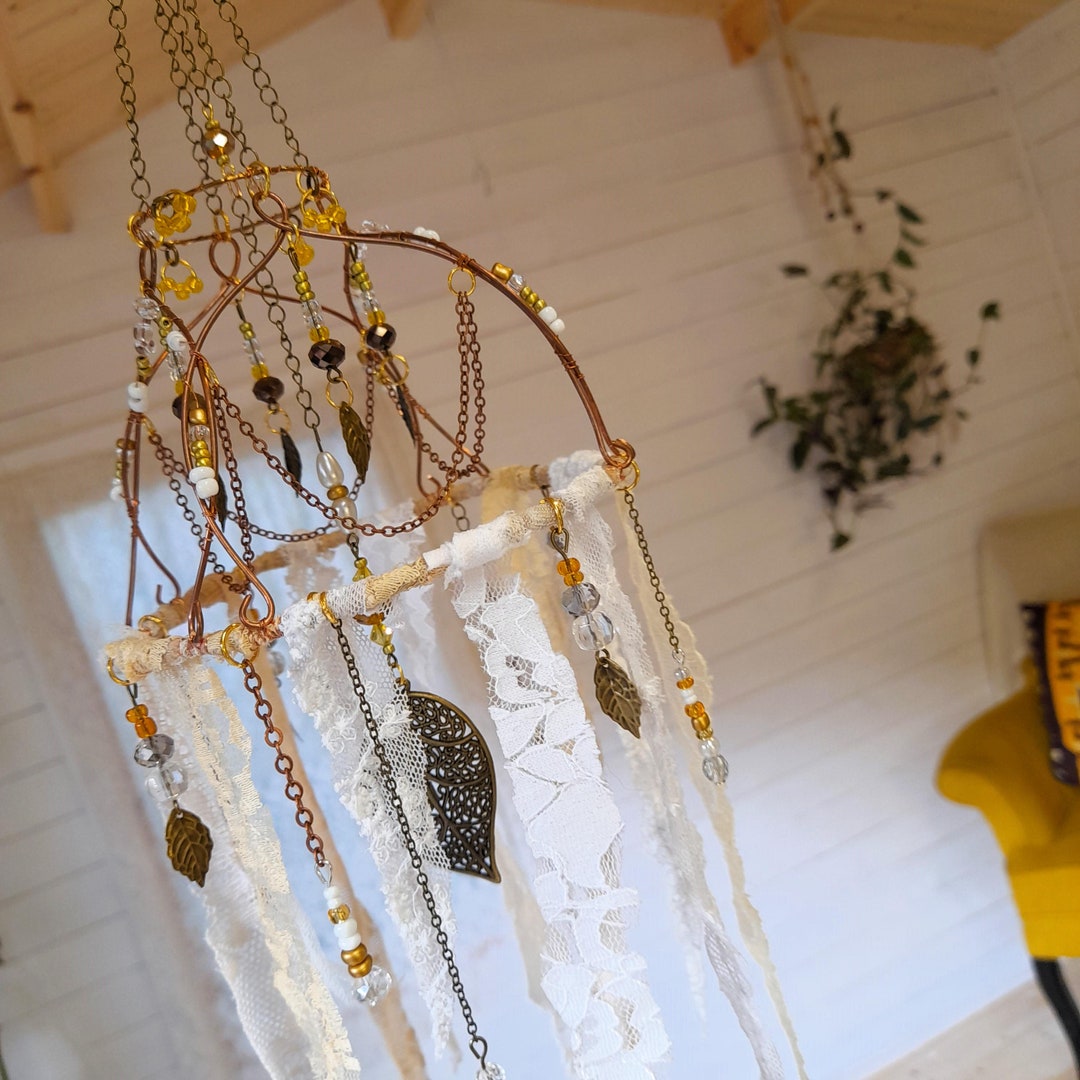 Cottagecore Decor Crystal Chandelier Ornament, Coquette Room Styling ...