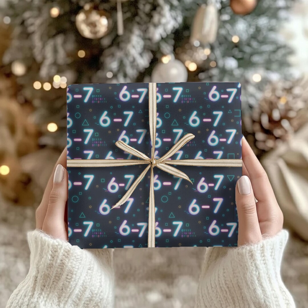 Neon Gamer Gift Wrap, Retro Tech Wrapping Paper - Etsy