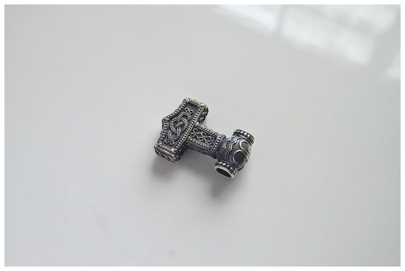 Odeshog Thor's Hammer Pendant: Viking Mjolnir Amulet - Etsy