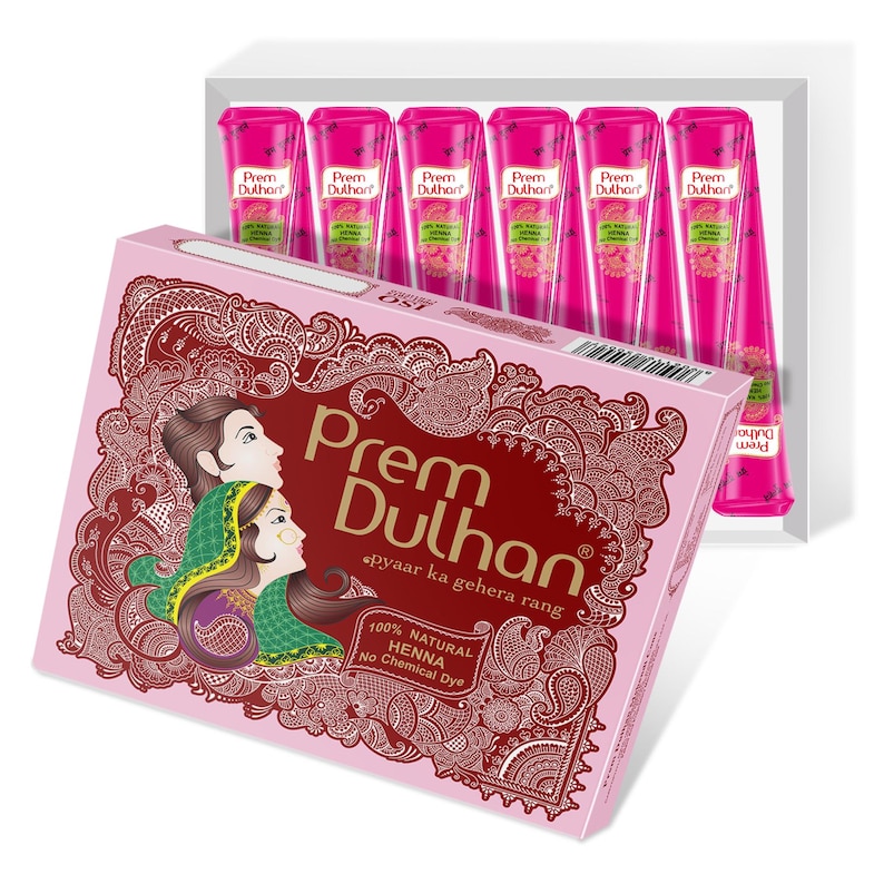 Organic Lush Henna Cones | Rich Red Henna Stain | Fresh, Natural & Made ...