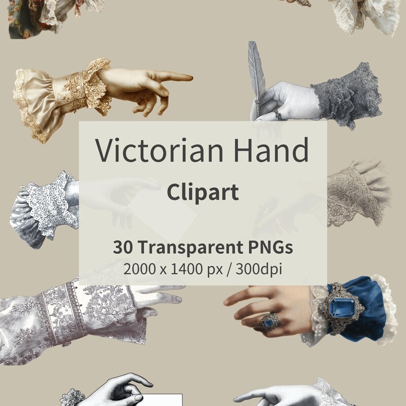 Victorian Hand - Etsy