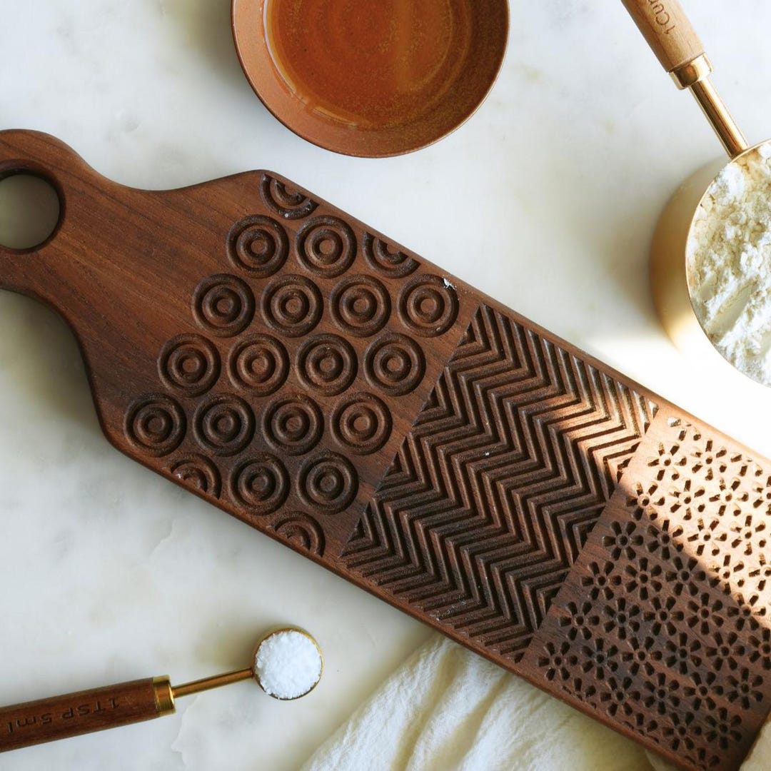 Gnocchi Pasta Rolling Board, Pasta Making Tool, Chef Gift, Cooking Gift ...