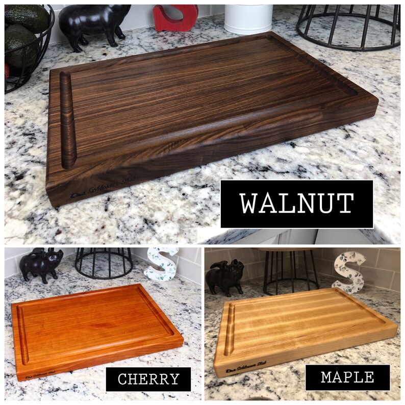 Large Custom Cutting Board Butcher Block Charcuterie Board - Etsy