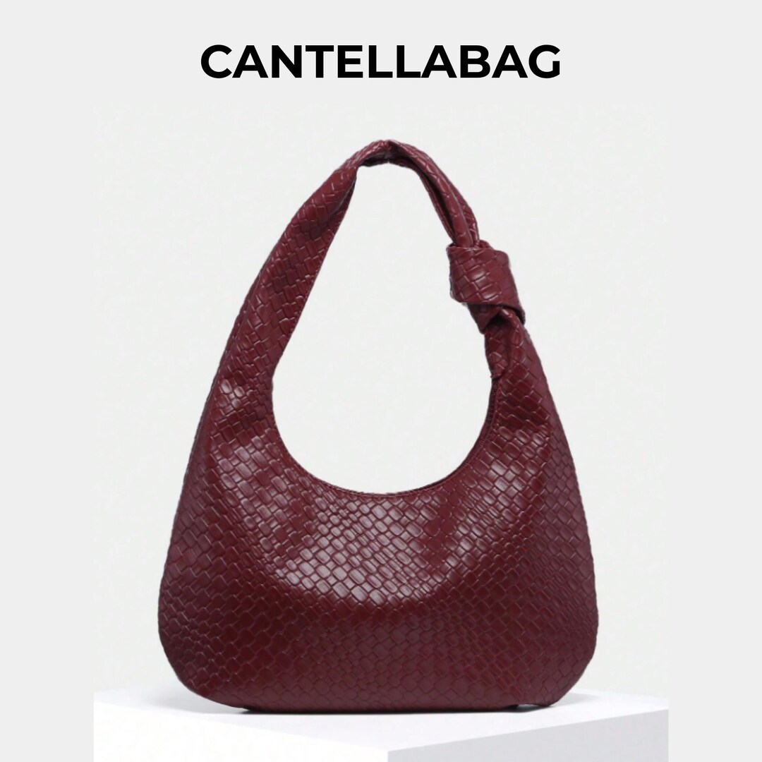 Retro Faux Angora Shoulder Bag: Suede Leather Look Tote - Etsy