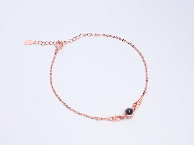 Personalised Projection Bracelet, Mom Photo Bracelets, Memorial Gifts ...