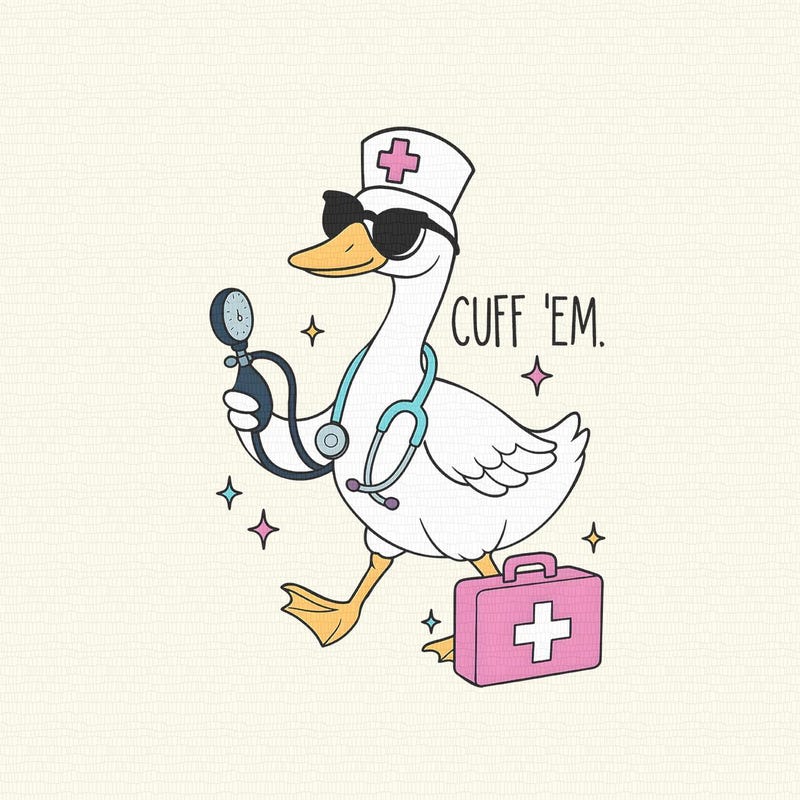 Cuff Em Medical Goose - Etsy