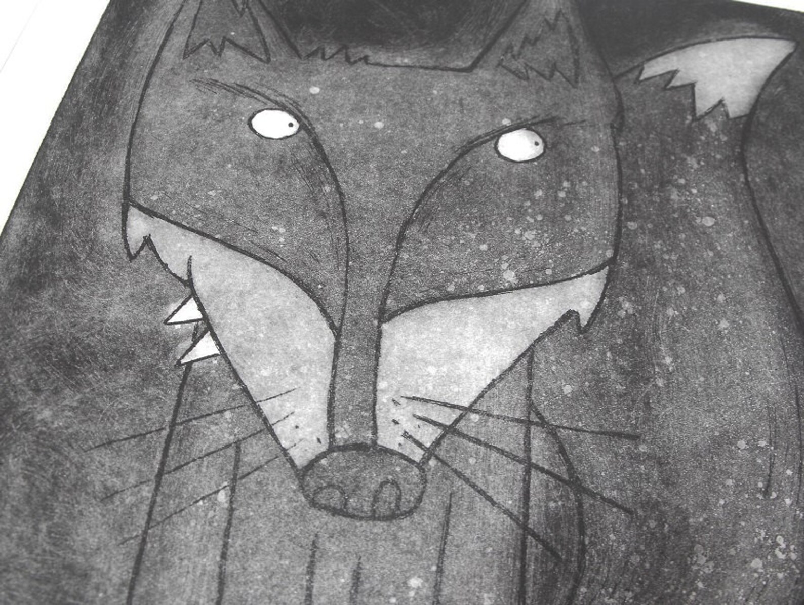 Mr Fox Original Fox Print Fox Art Print Limited Edition of | Etsy