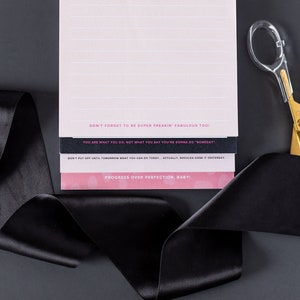 Crossing It off My To-do List - Blush Pink Productivity Notepad - Lined ...