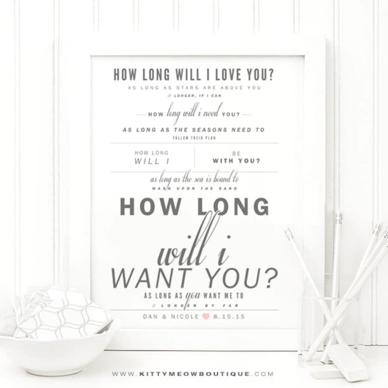 Ellie Goulding "how Long Will I Love You" - Grey & Blush - Valentine's ...