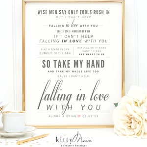 Elvis Presley Song "can't Help Falling in Love" - Valentine's Day ...