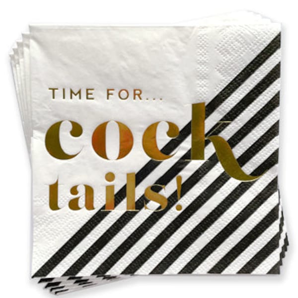 Funny Cocktail Napkins - Etsy