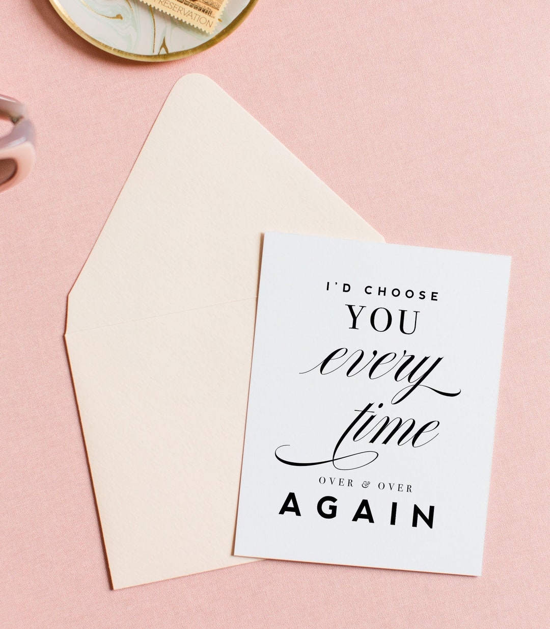 Sappy Love Card, Happy Anniversary Card, Wedding Card for Him I'd ...