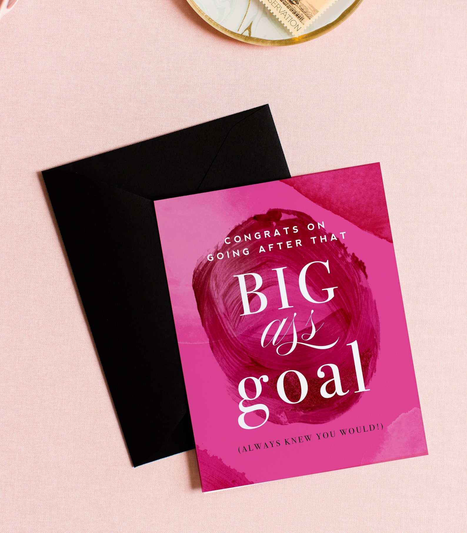 Big Ass Goals Friendship Card. Encouragement Card. - Etsy
