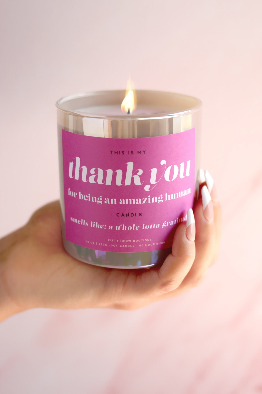 Thank You for Being an Amazing Human Thank You Gift Luxury - Etsy