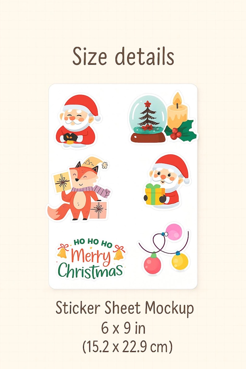 120 Christmas Stickers Bundle | Printable Holiday Stickers | Xmas ...
