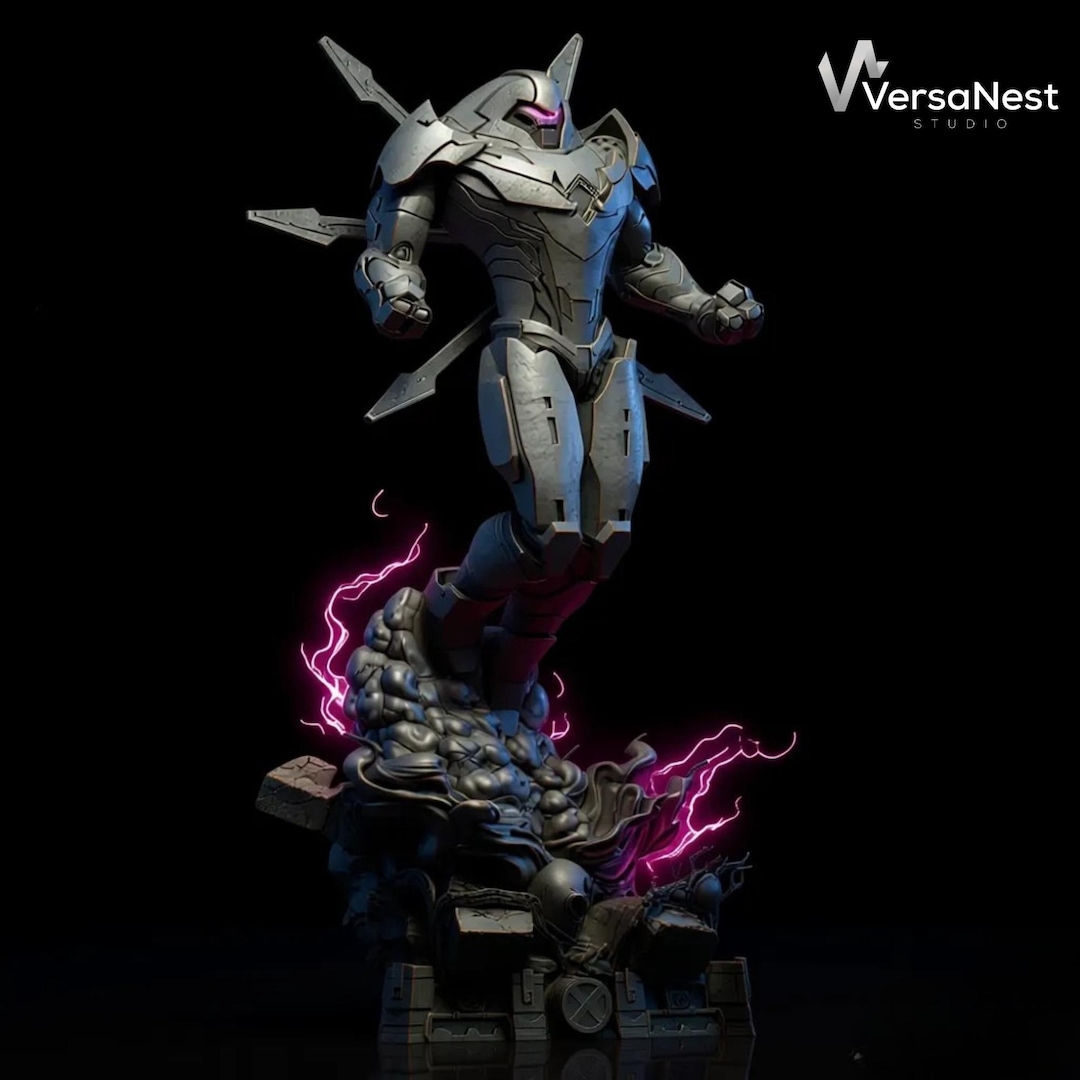 Ultimate Sentinel Mecha STL 3D Model | Sci-fi Robot Hunter Statue for ...
