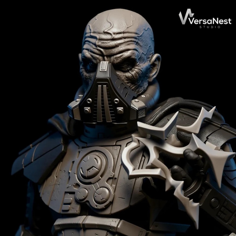 Darth Malgus 3D Model STL | 1:6 Scale Statue | Star Wars Dark Lord Fan ...
