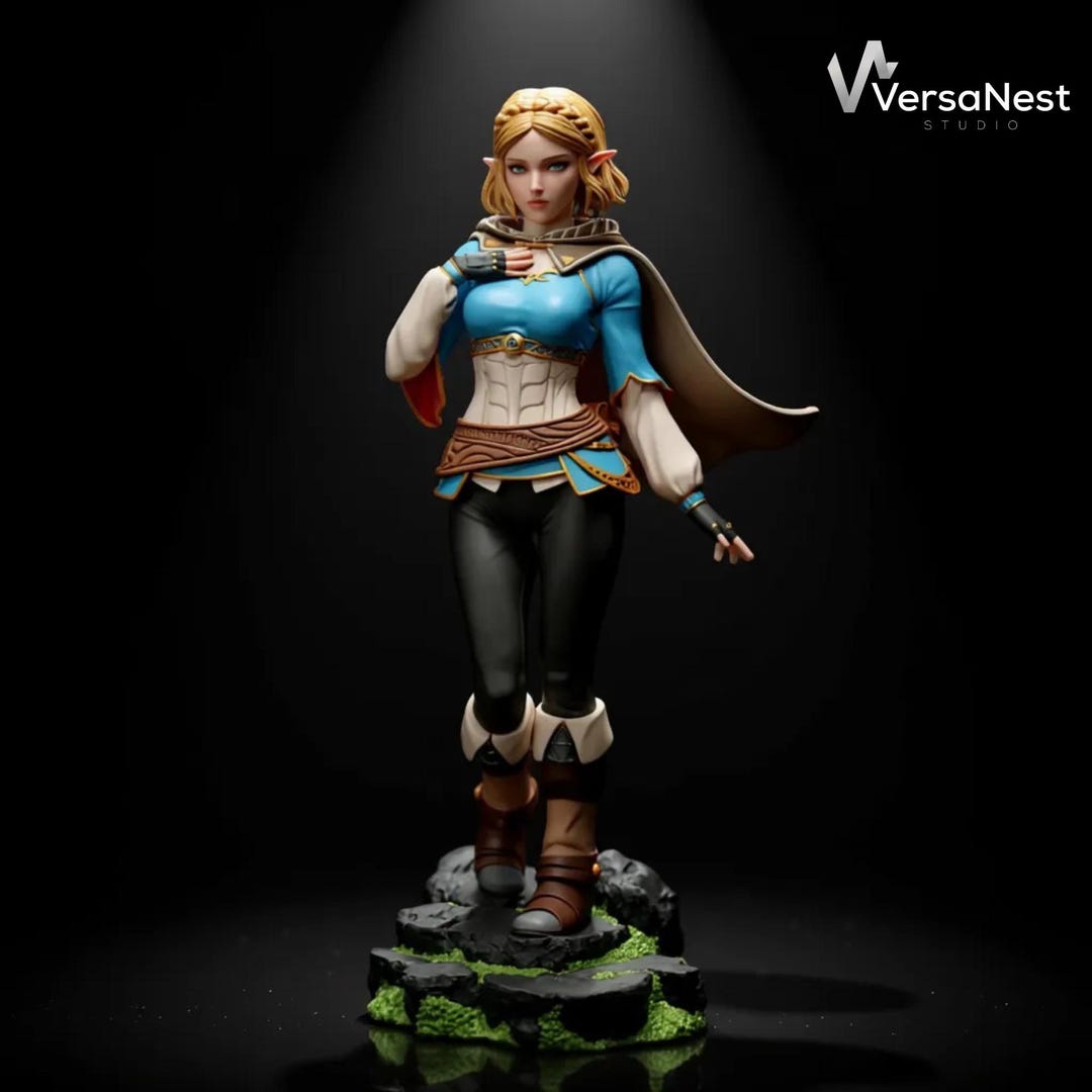 Princess Zelda 1/6 Scale STL File | Two Outfit Versions Included | High ...